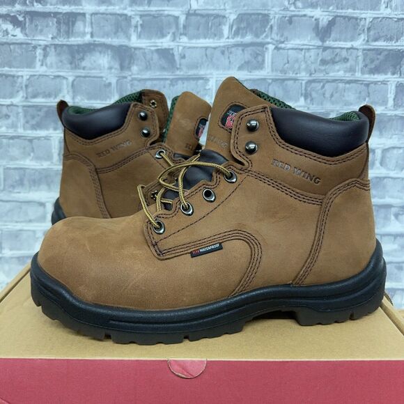 Red Wing Shoes | Shoes | Red Wing Work Boot Brown Waterproof En Non ...